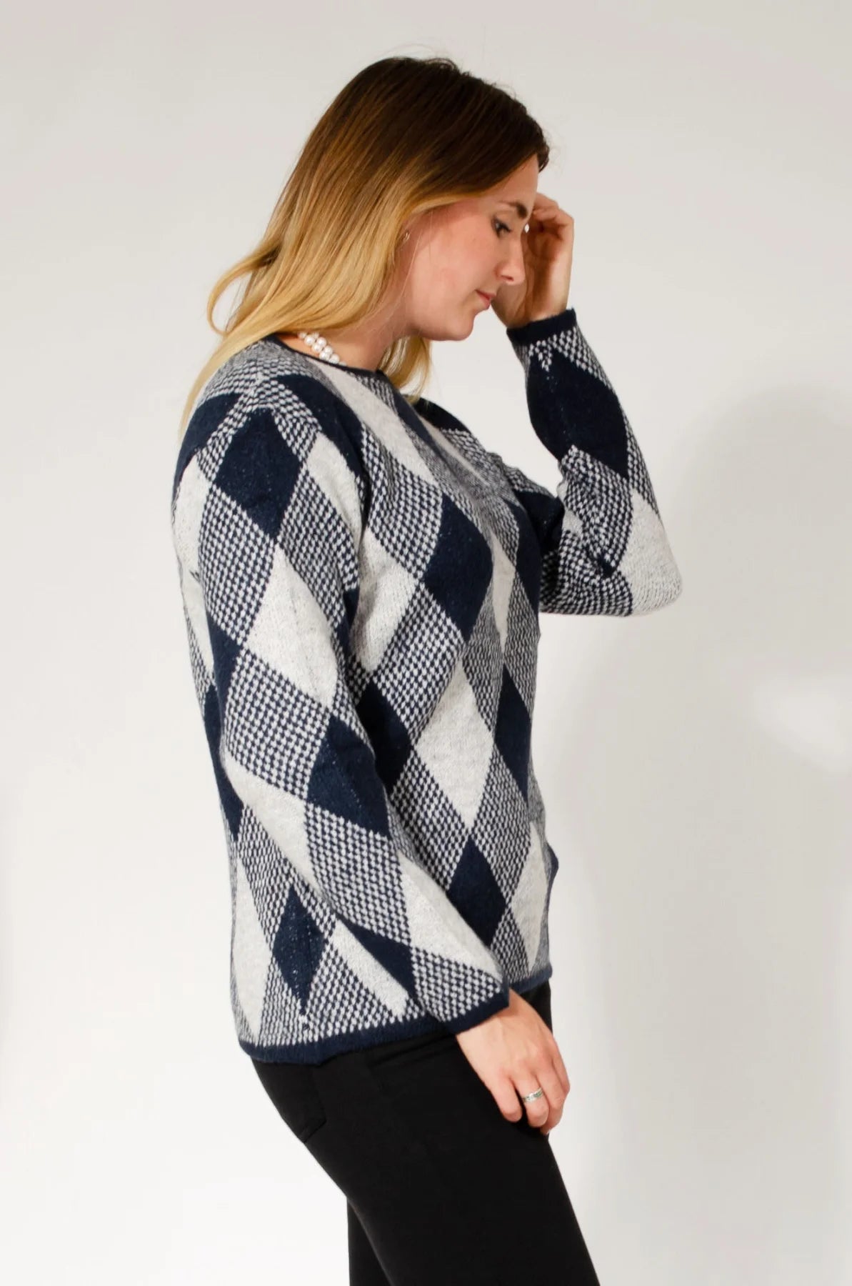 Diamond Knit Jumper – Secret Label
