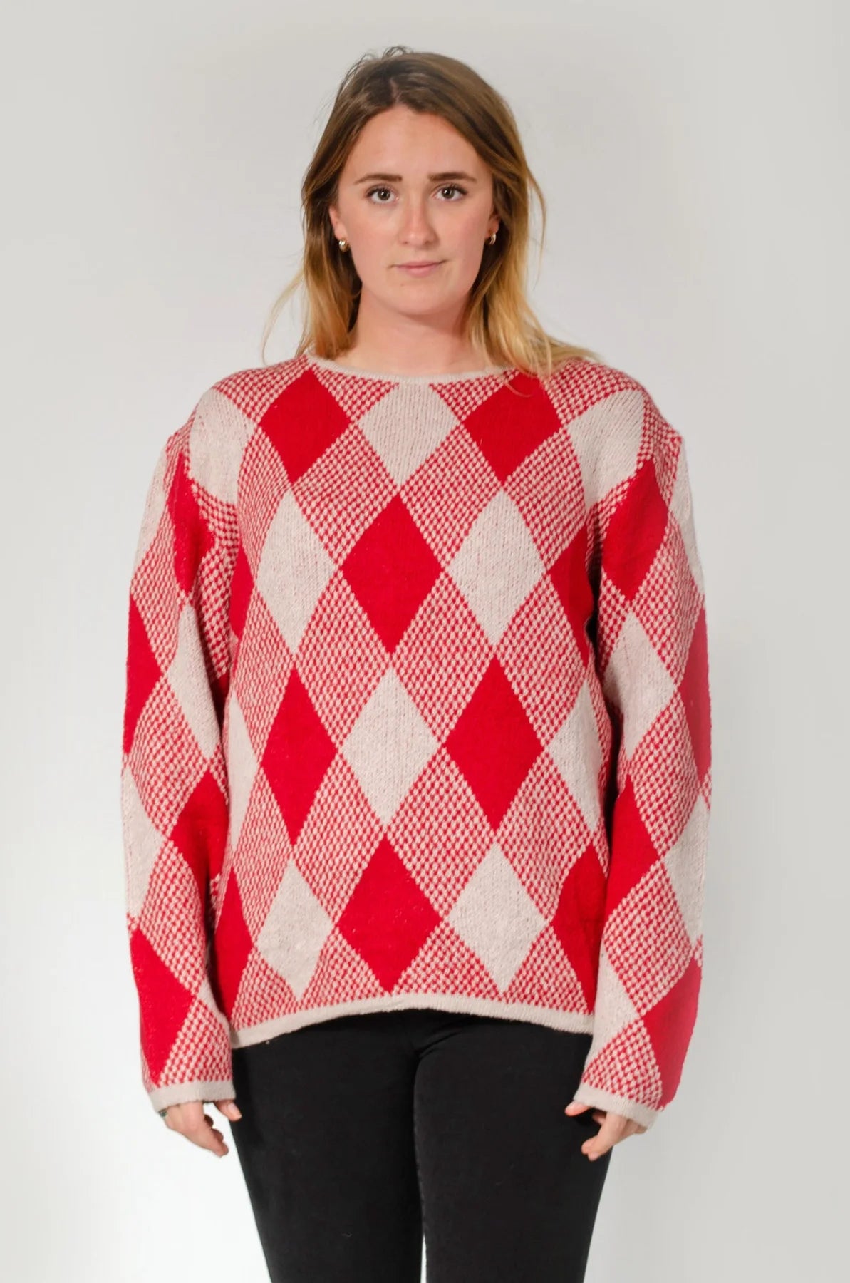 Diamond Knit Jumper – Secret Label