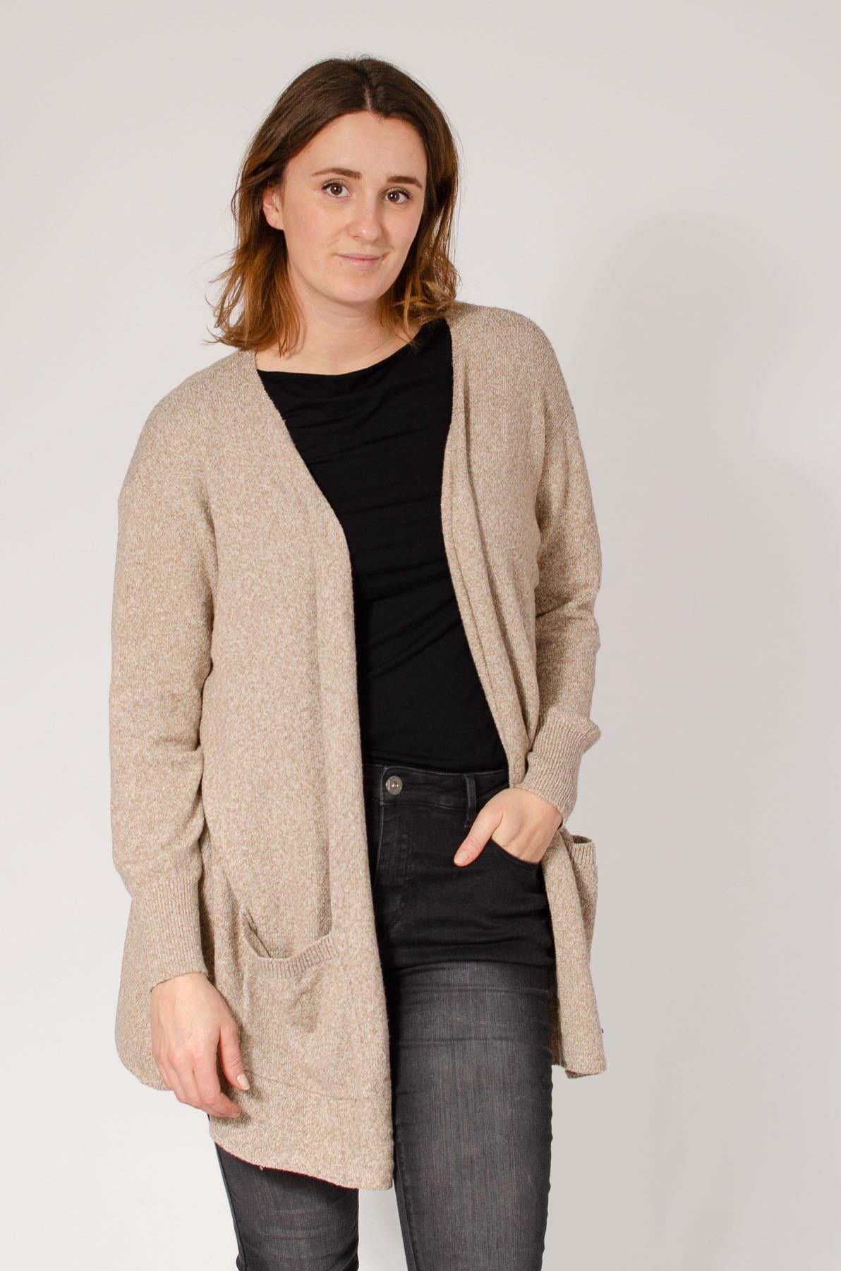 Open Front Pocket Cardigan – Secret Label
