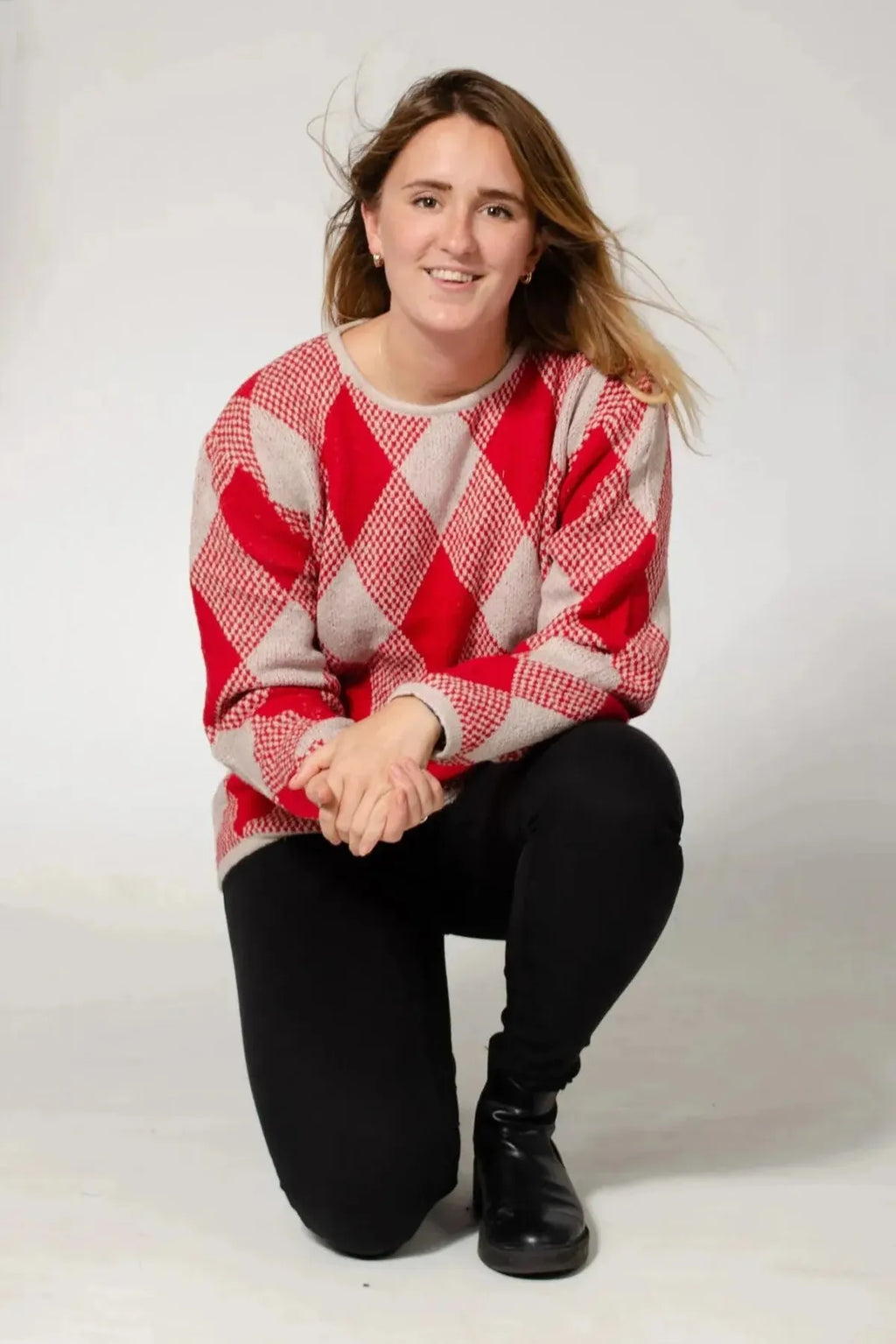 Diamond Knit Jumper – Secret Label