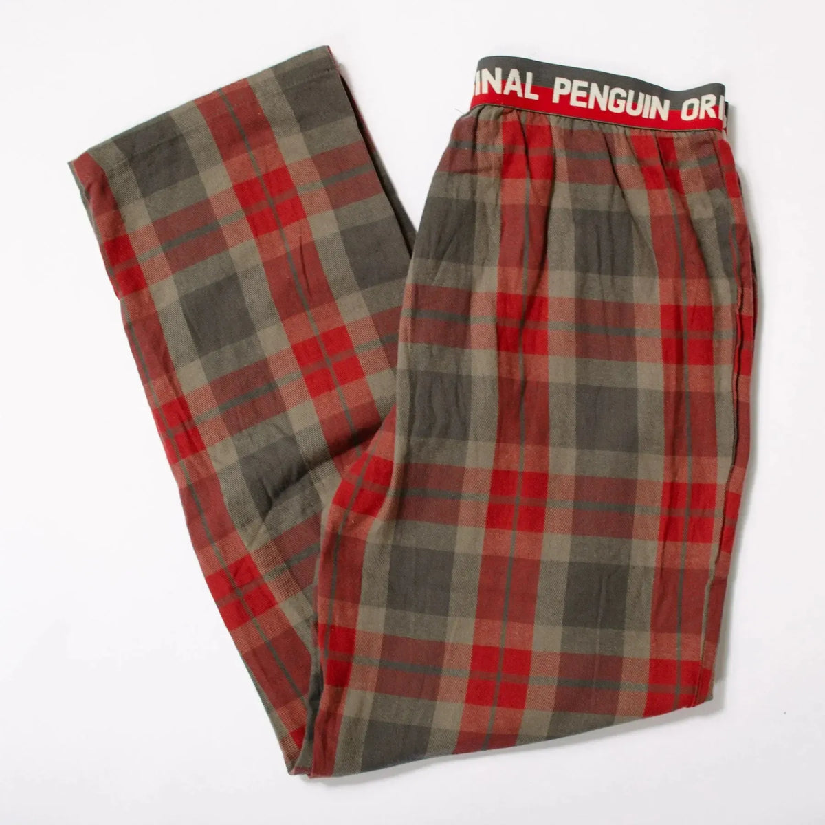 Penguin Cotton Check Pyjama Lounge Pants