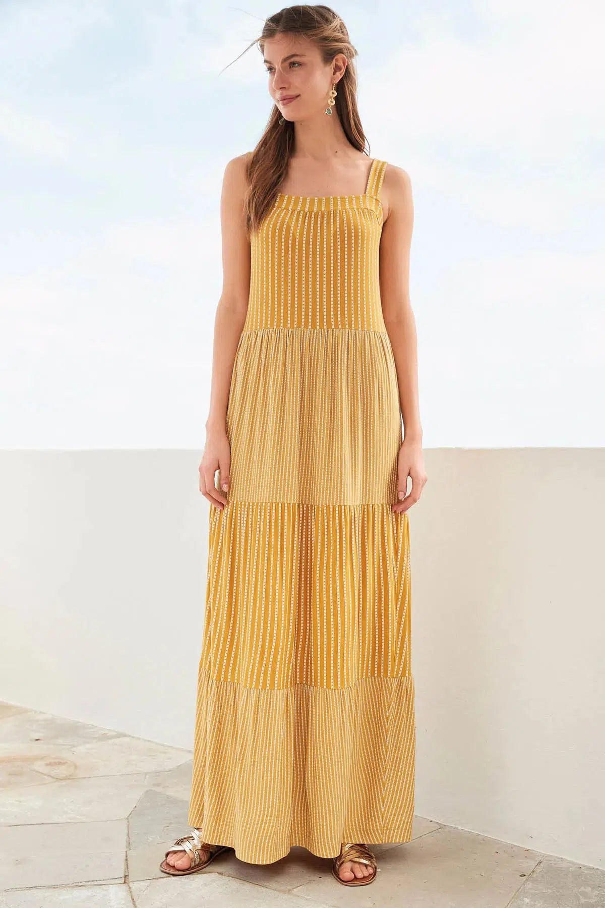 Tiered Maxi Dress – Secret Label