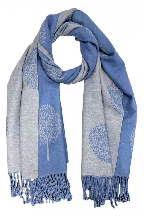Cashmere Blend Tree of Life Scarf – Secret Label