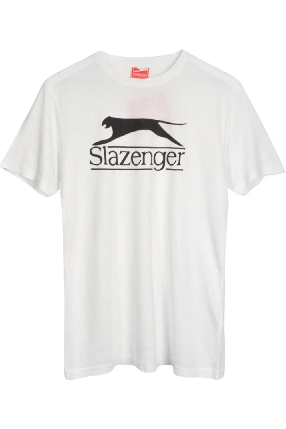 Slazenger Vintage Style Cat Logo T-Shirt