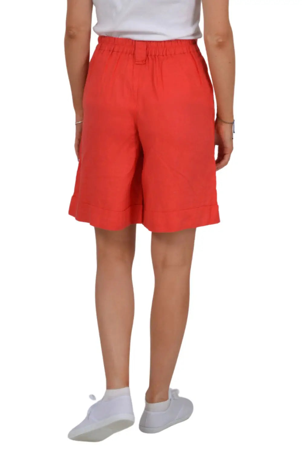 Wide Leg Linen Shorts – Secret Label